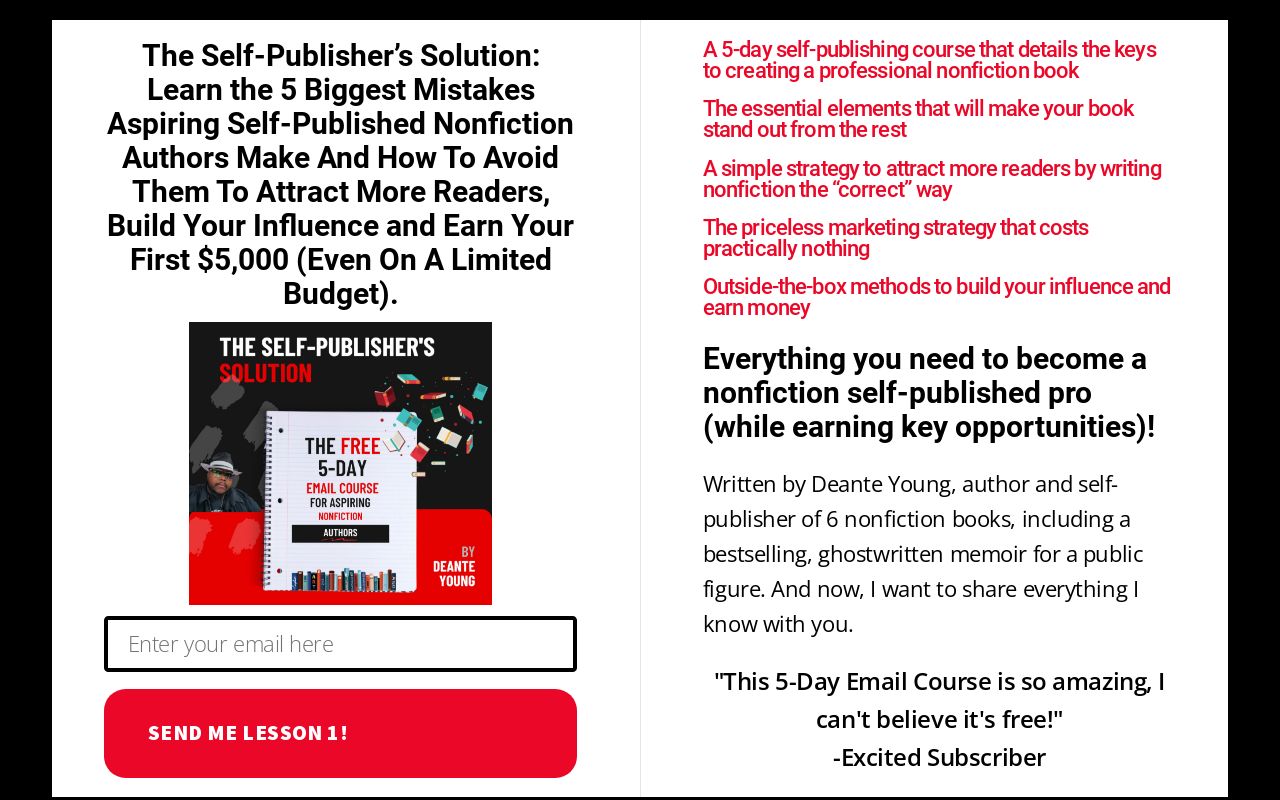 The Self-Publisher’s Solution